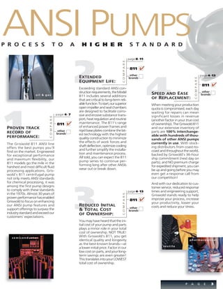 ANSI Pump 811 Brochure | PDF