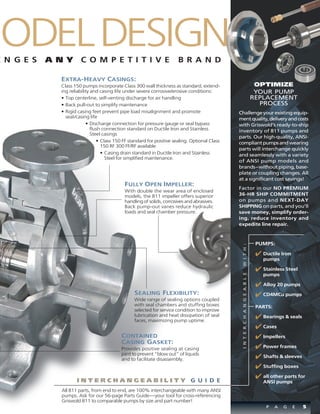 ANSI Pump 811 Brochure | PDF