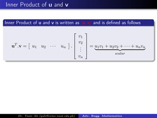 Orthogonal Vector Spaces | PDF