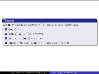 Orthogonal Vector Spaces | PDF