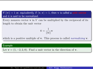 Orthogonal Vector Spaces | PDF