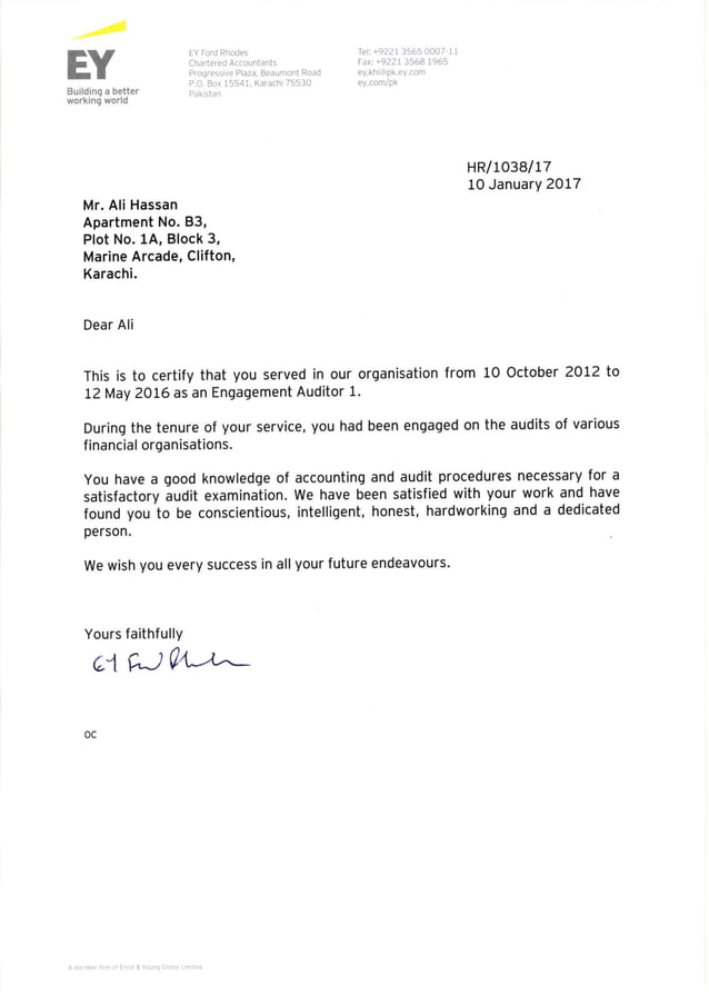 EY Ford Rhodes - Articles | PDF