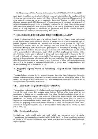 Infrastructural Urban Voids as an Instrument for Homogenous Urban Fabric Case of Kharghar | PDF