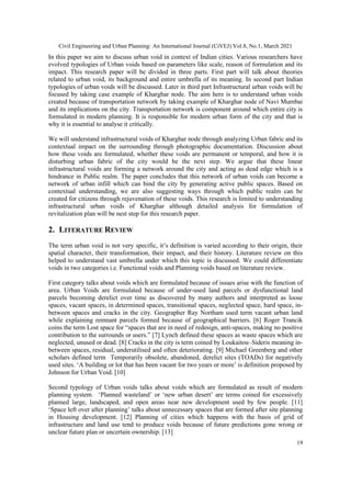 Infrastructural Urban Voids as an Instrument for Homogenous Urban ...