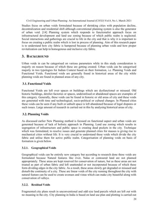 Infrastructural Urban Voids as an Instrument for Homogenous Urban ...