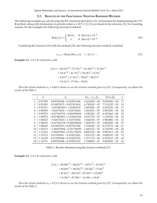 Fractional Newton-Raphson Method The Newton-Raphson | PDF | Physics | Science
