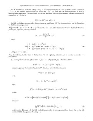 Fractional Newton-Raphson Method The Newton-Raphson | PDF | Physics | Science