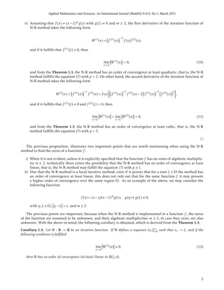 Fractional Newton-Raphson Method The Newton-Raphson | PDF | Physics | Science