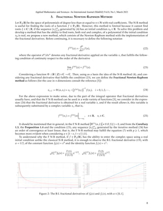 Fractional Newton-Raphson Method The Newton-Raphson | PDF | Physics | Science