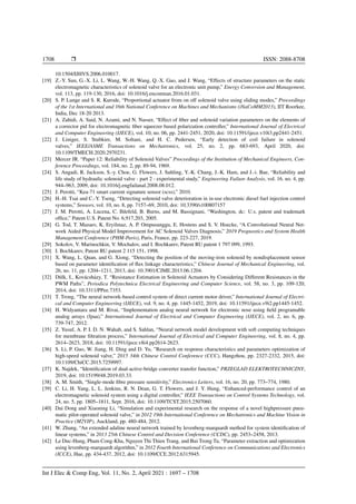Monitoring of solenoid parameters based on neural networks and optical ﬁber squeezer for ...