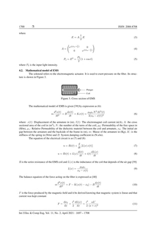 Monitoring of solenoid parameters based on neural networks and optical ﬁber squeezer for ...