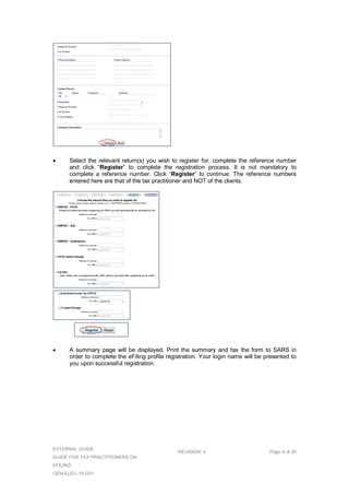 GEN-ELEC-10-G01 - Guide for Tax Practitioners on eFiling - External ...