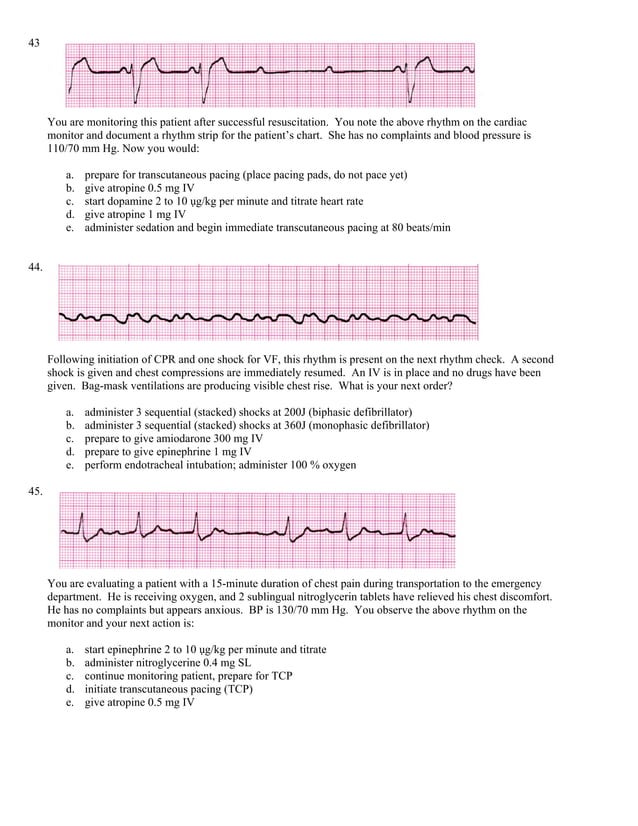 ACLS | PDF