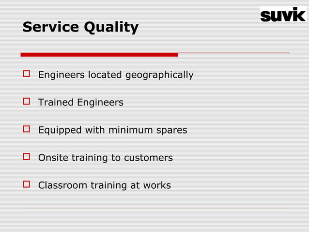 General - SUVIK_Corporate Presentation | PPT