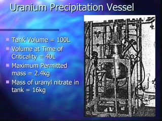 Tokai-Mura Criticality Accident: Neutron Dose Assessment | PPT