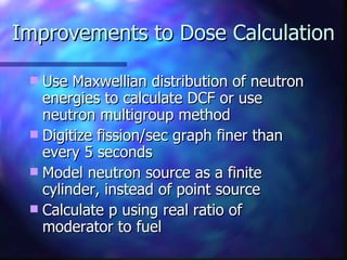 Tokai-Mura Criticality Accident: Neutron Dose Assessment | PPT