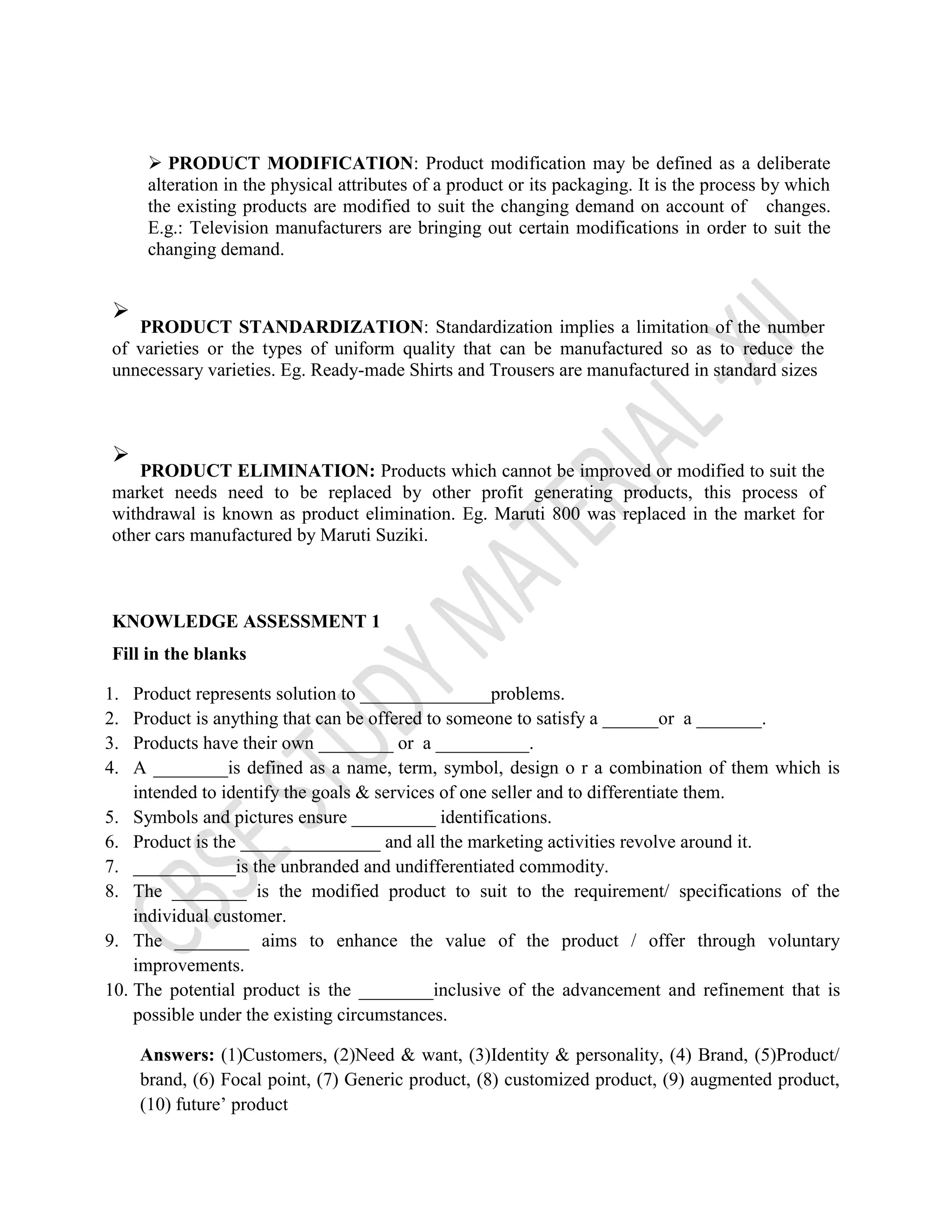 812 marketing xii | PDF