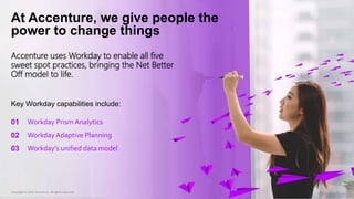 Helping people to be ‘net better off’ with Accenture + Workday | PPTX
