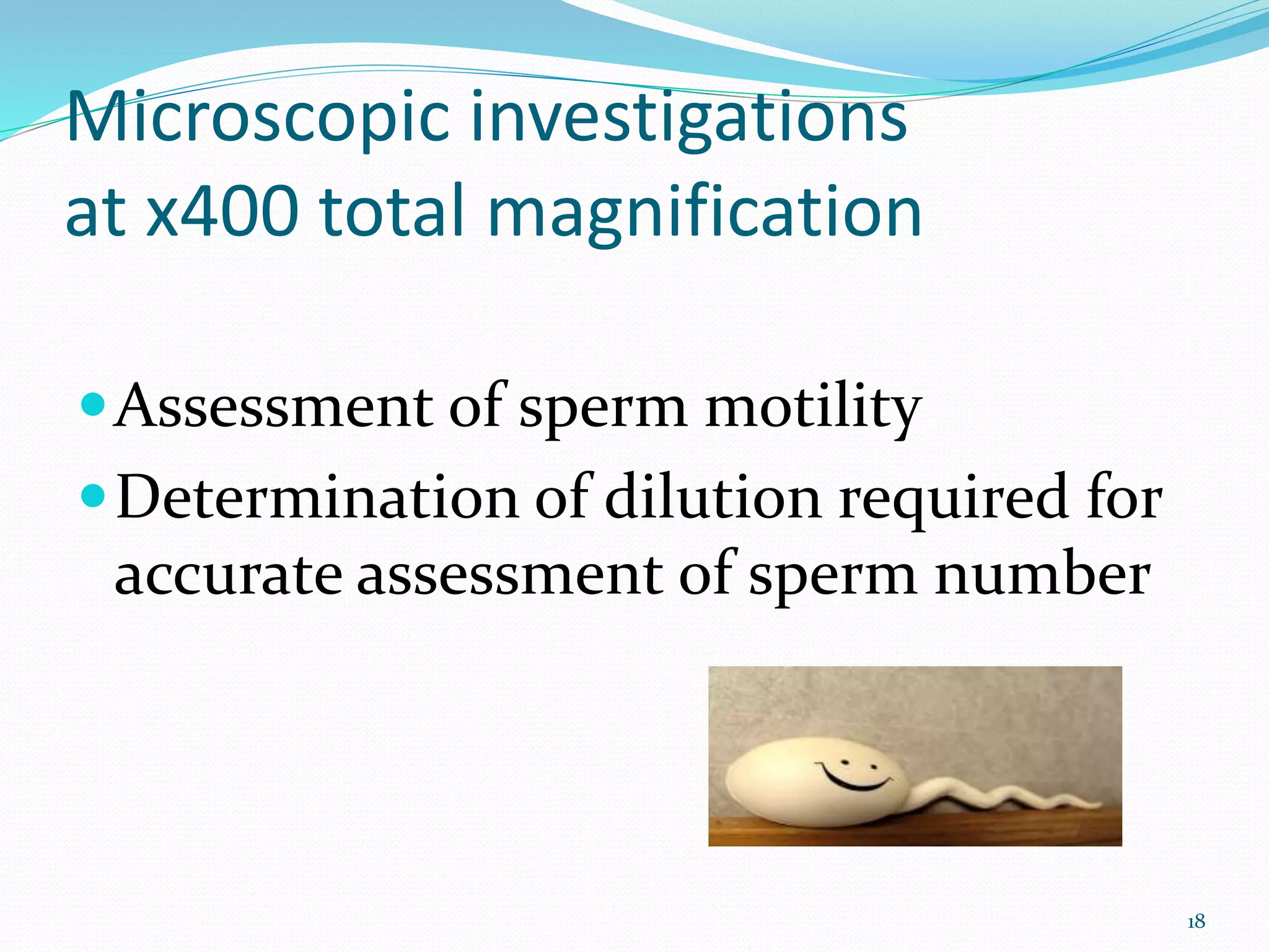 SEMEN ANALYSIS POWERPOINT | PPTX