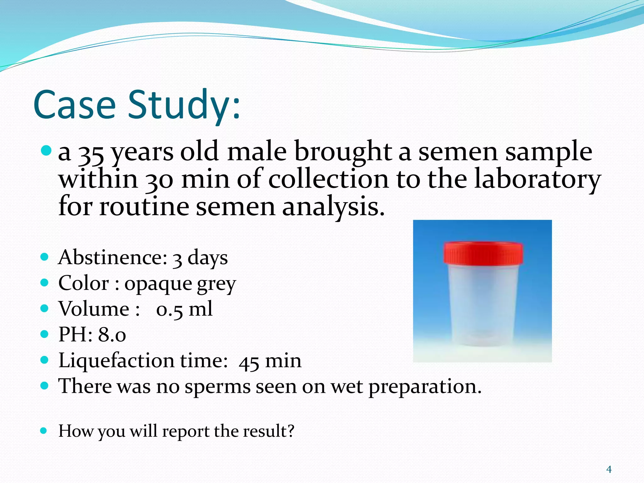 SEMEN ANALYSIS POWERPOINT | PPTX