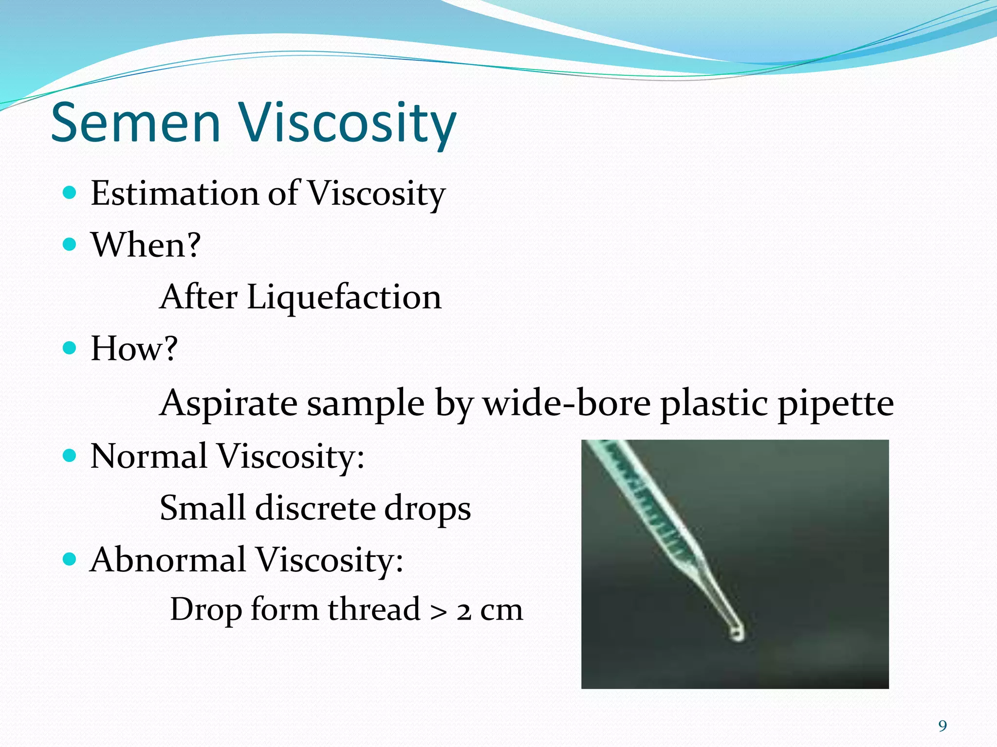 SEMEN ANALYSIS POWERPOINT | PPTX
