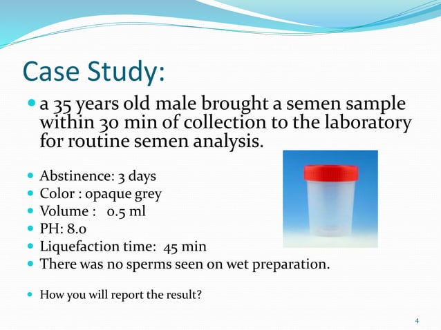 SEMEN ANALYSIS POWERPOINT | PPTX | Infertility | Reproductive Health