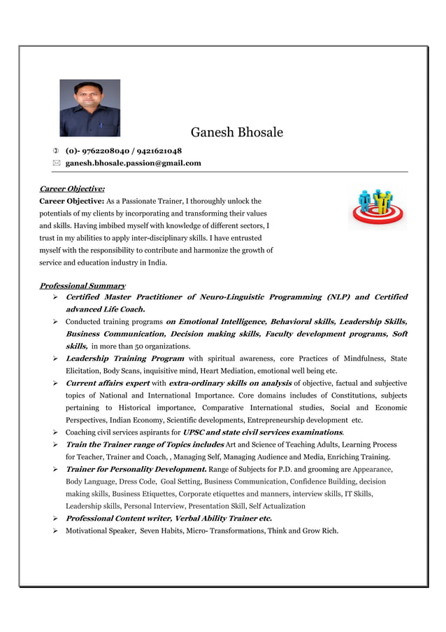 Ganesh Resume | PDF