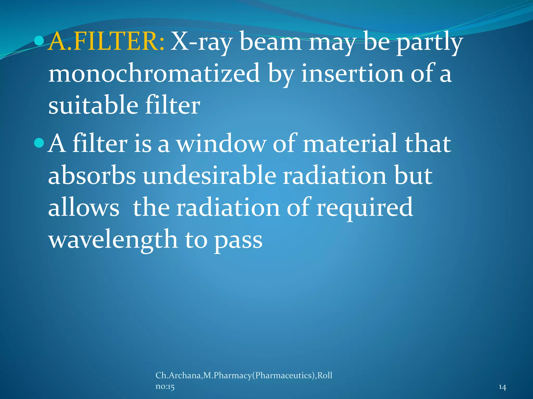 x-ray-diffraction-technique | PPTX