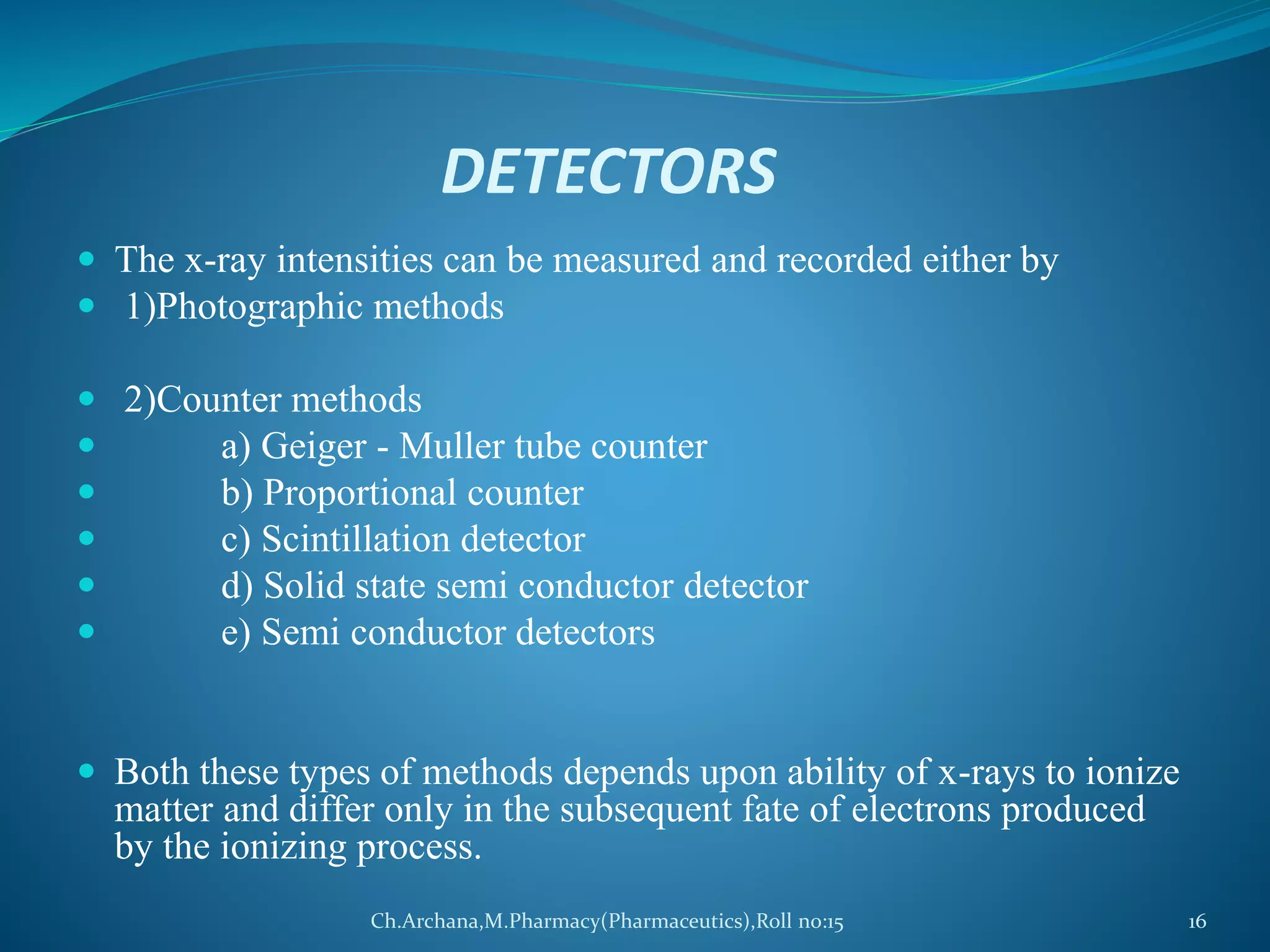 x-ray-diffraction-technique | PPTX