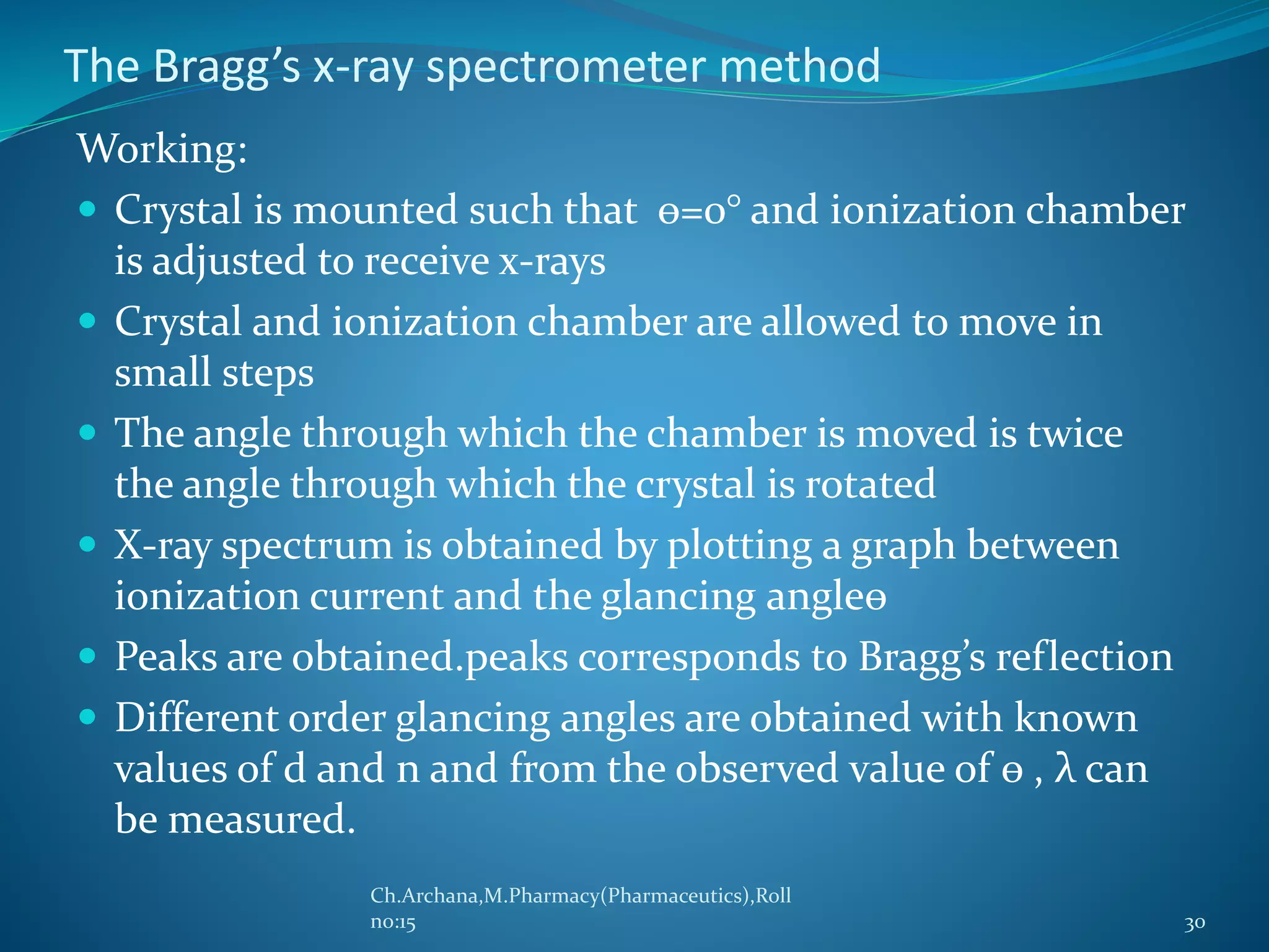 x-ray-diffraction-technique | PPTX