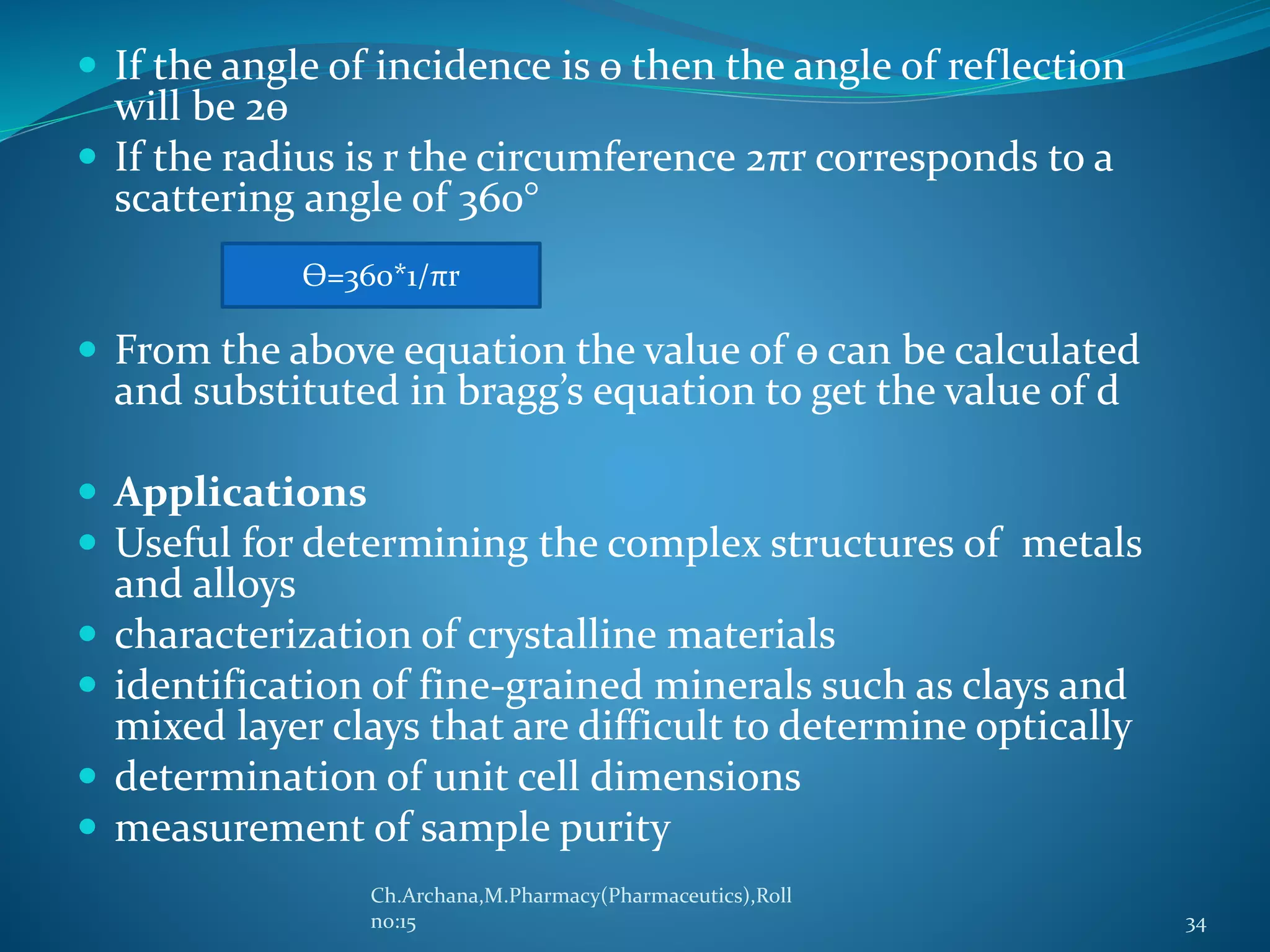 x-ray-diffraction-technique | PPTX