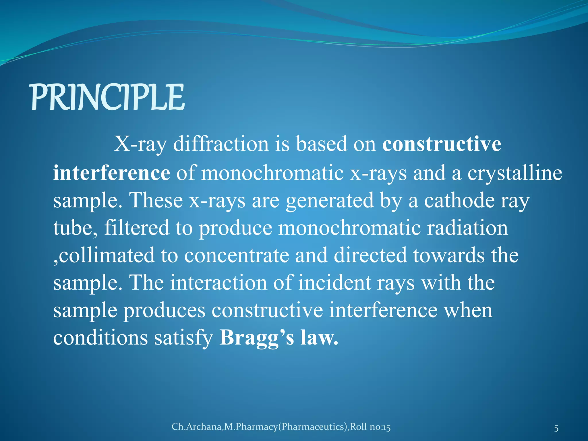 x-ray-diffraction-technique | PPTX