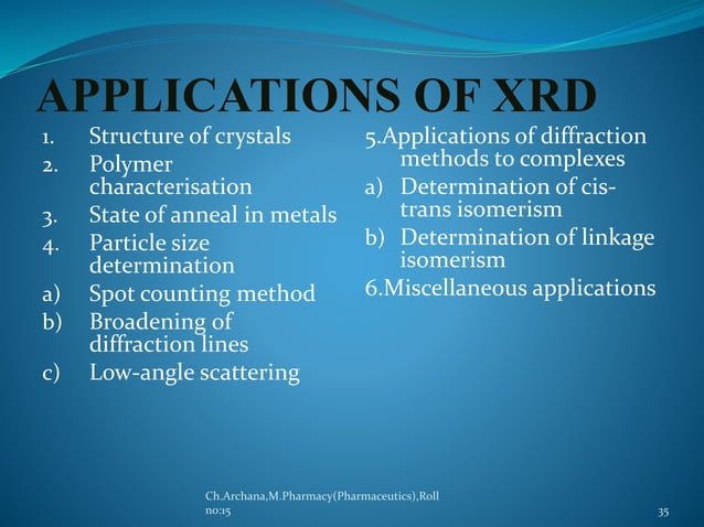 x-ray-diffraction-technique | PPTX