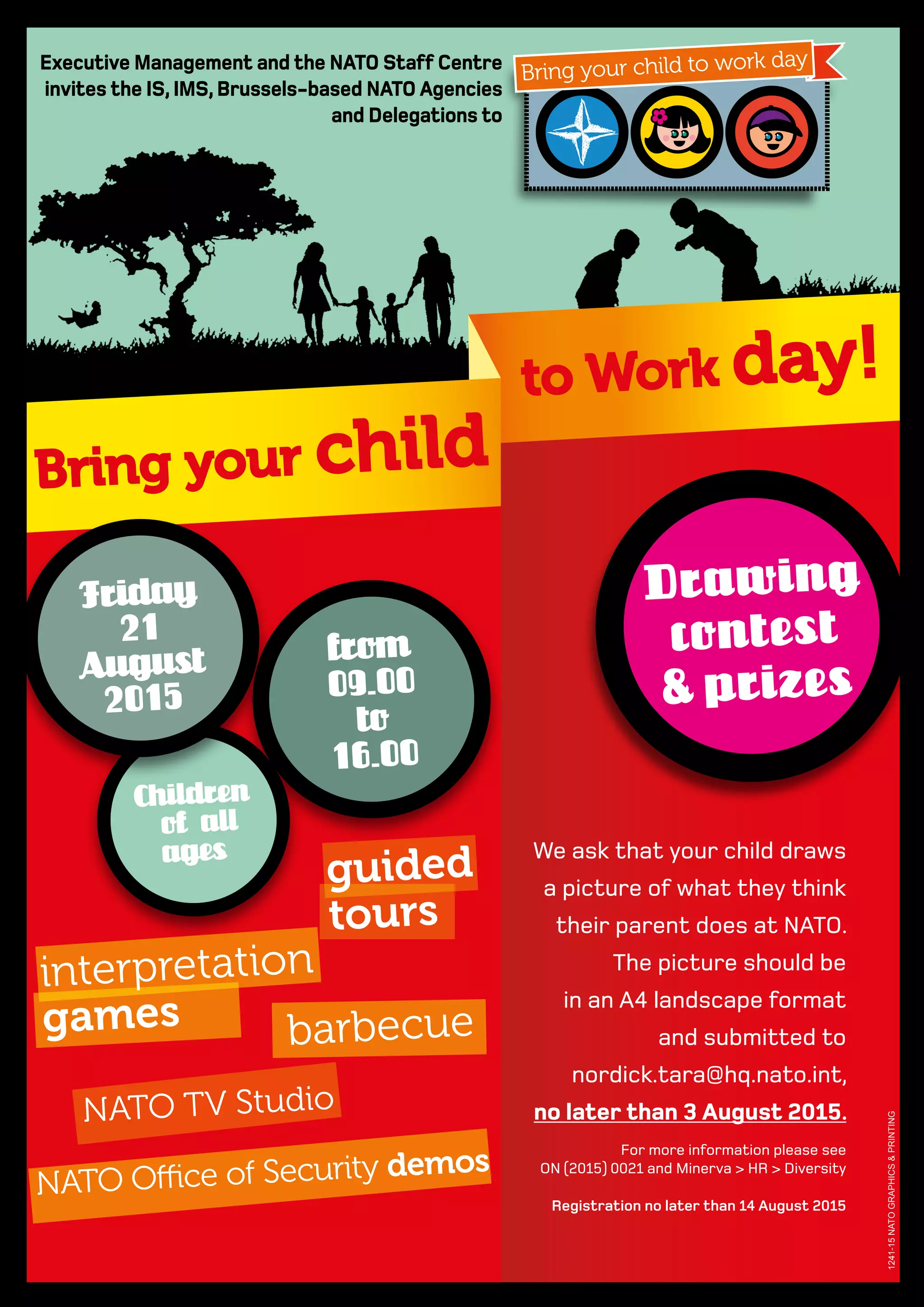 Bring Your Child To Work Day 2015 Poster (NATO) | PDF