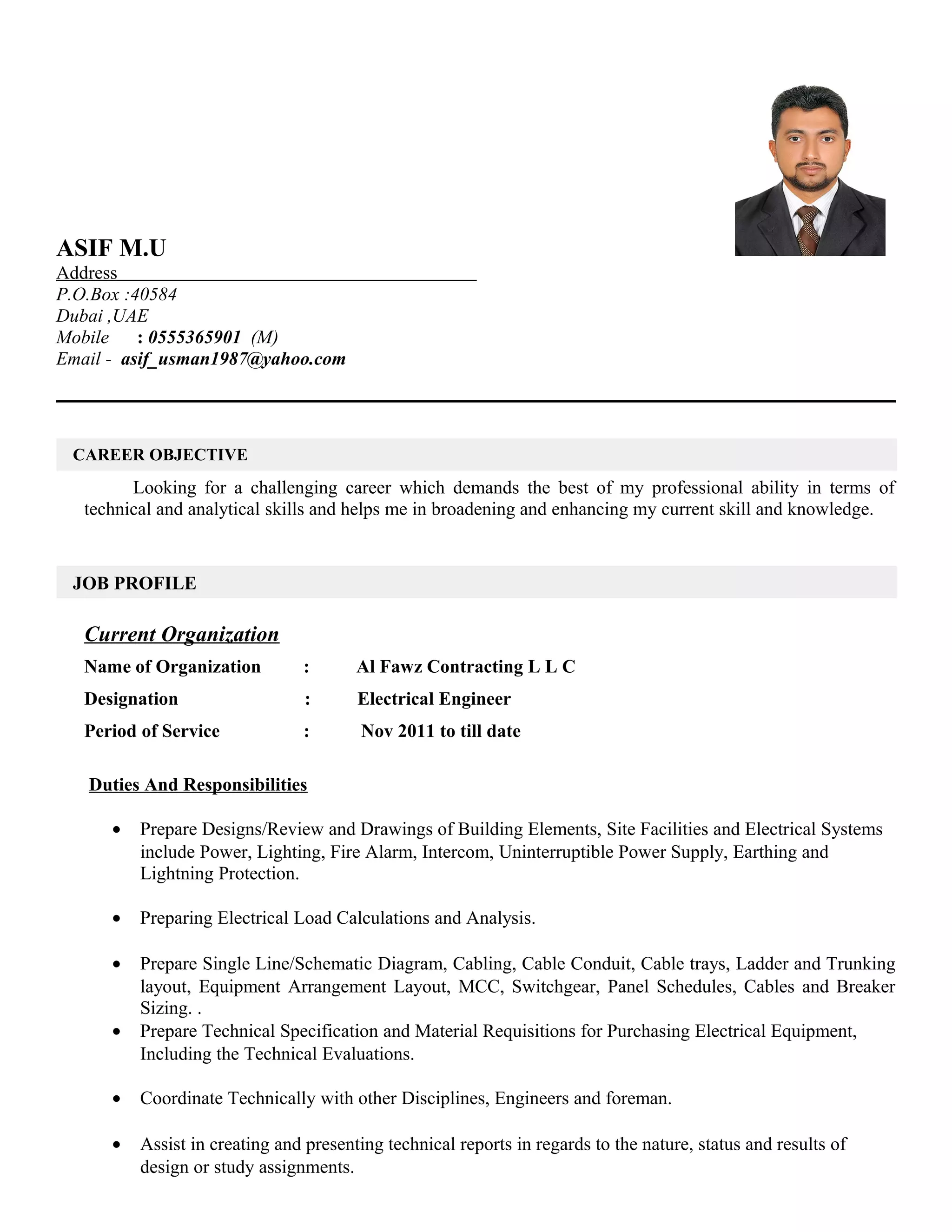 ASIF RESUME 00 | PDF