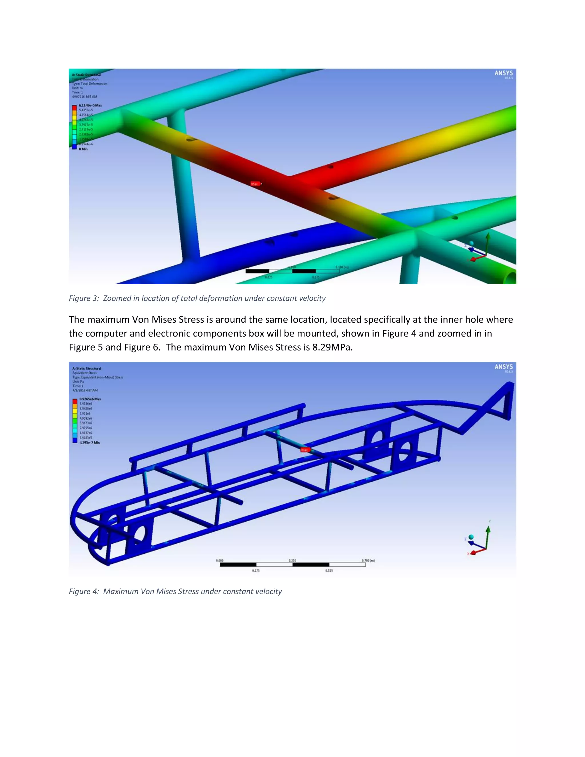 Finite Element Analysis of Mercury III Hyperloop Scale Model Pod Frame | PDF | Physics | Science