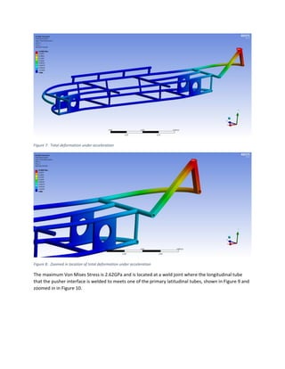 Finite Element Analysis of Mercury III Hyperloop Scale Model Pod Frame ...