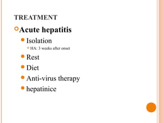 infectious hepatitis | PPT | Infectious Diseases | Diseases and Conditions