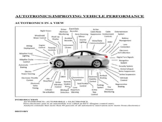 AUTOTRONICS | PPTX
