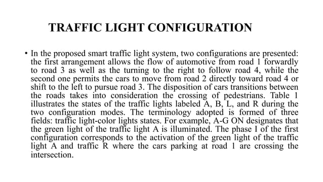 smart traffic light control system | PPTX | Consumer Electronics ...