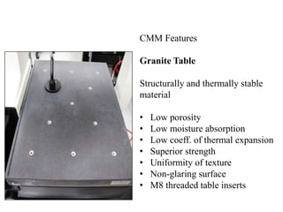 COORDINATE MEASURING MACHINE | PPT