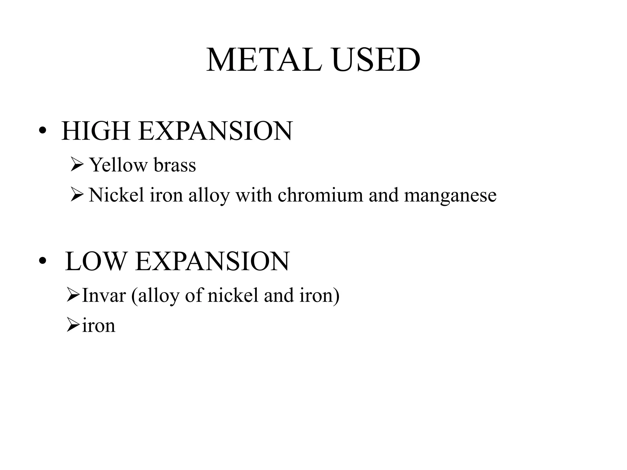bimetallic strip | PPTX