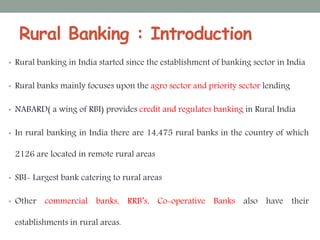 Role of Rural Finance Institution in Agriculture Development | PPTX