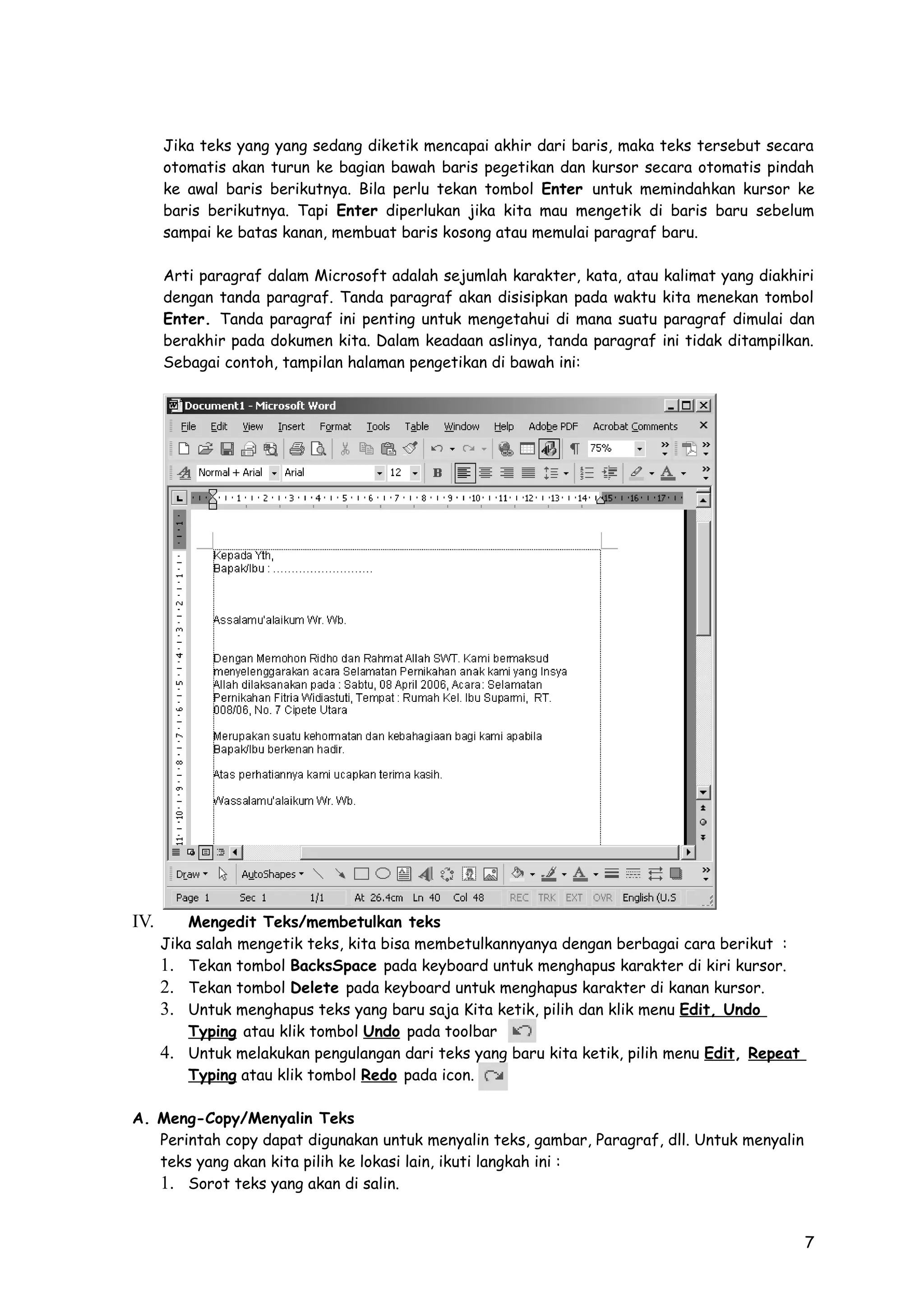 8146762 Belajar Microsoft Word | PDF