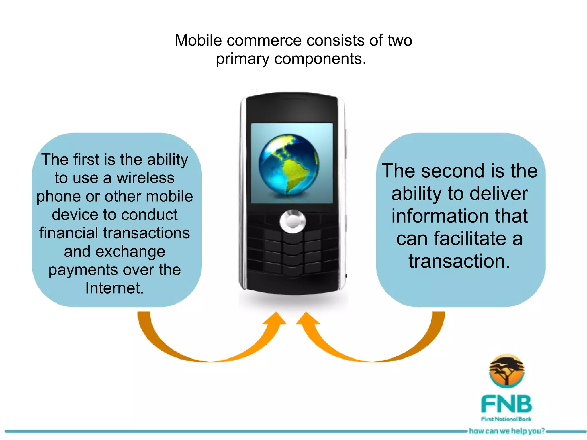 Initiatives Designing for your Mobile Money - FNB | PPT
