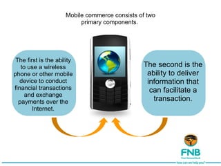Initiatives Designing for your Mobile Money - FNB | PPT
