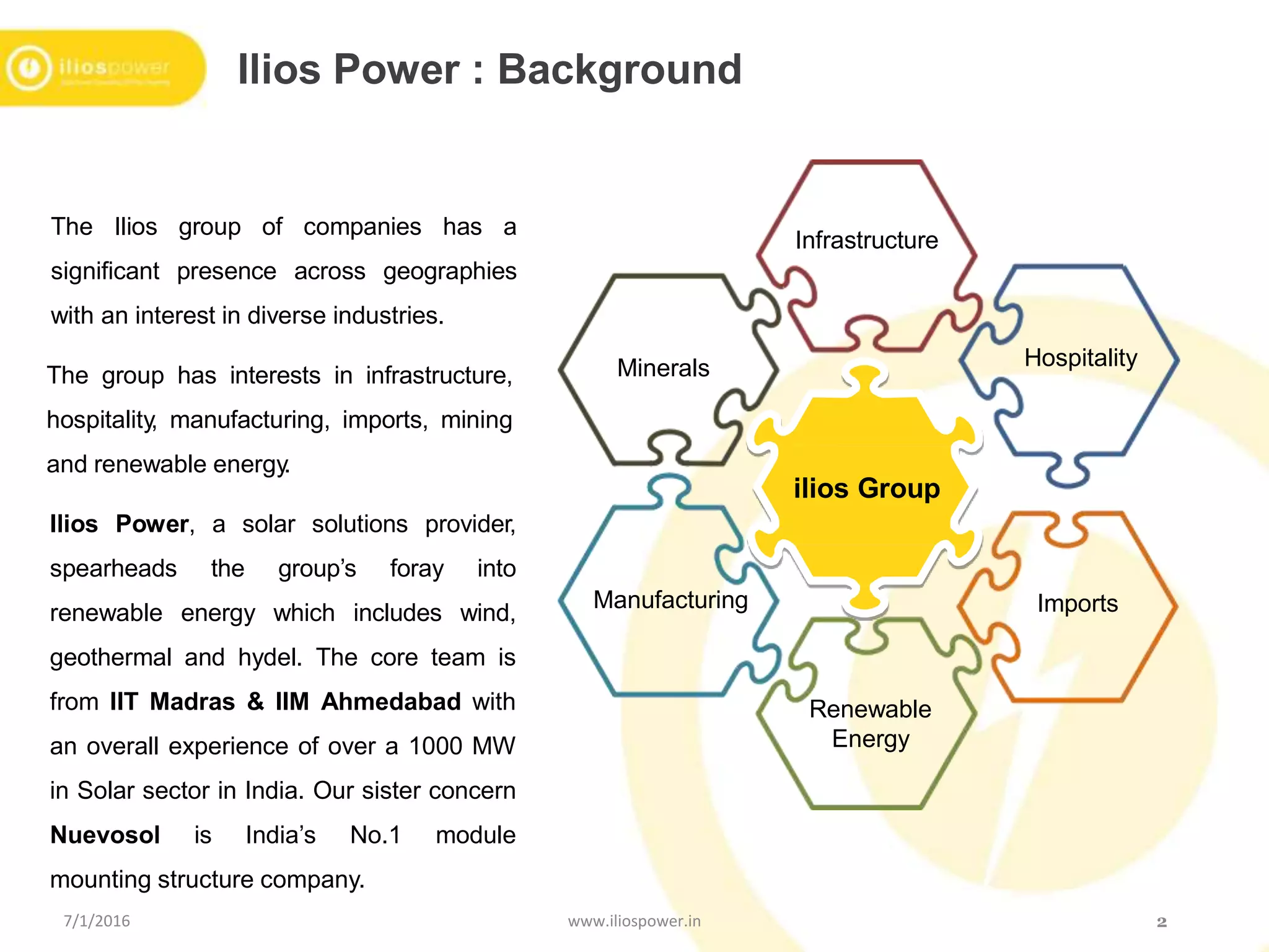 Ilios Power Profile | PPTX