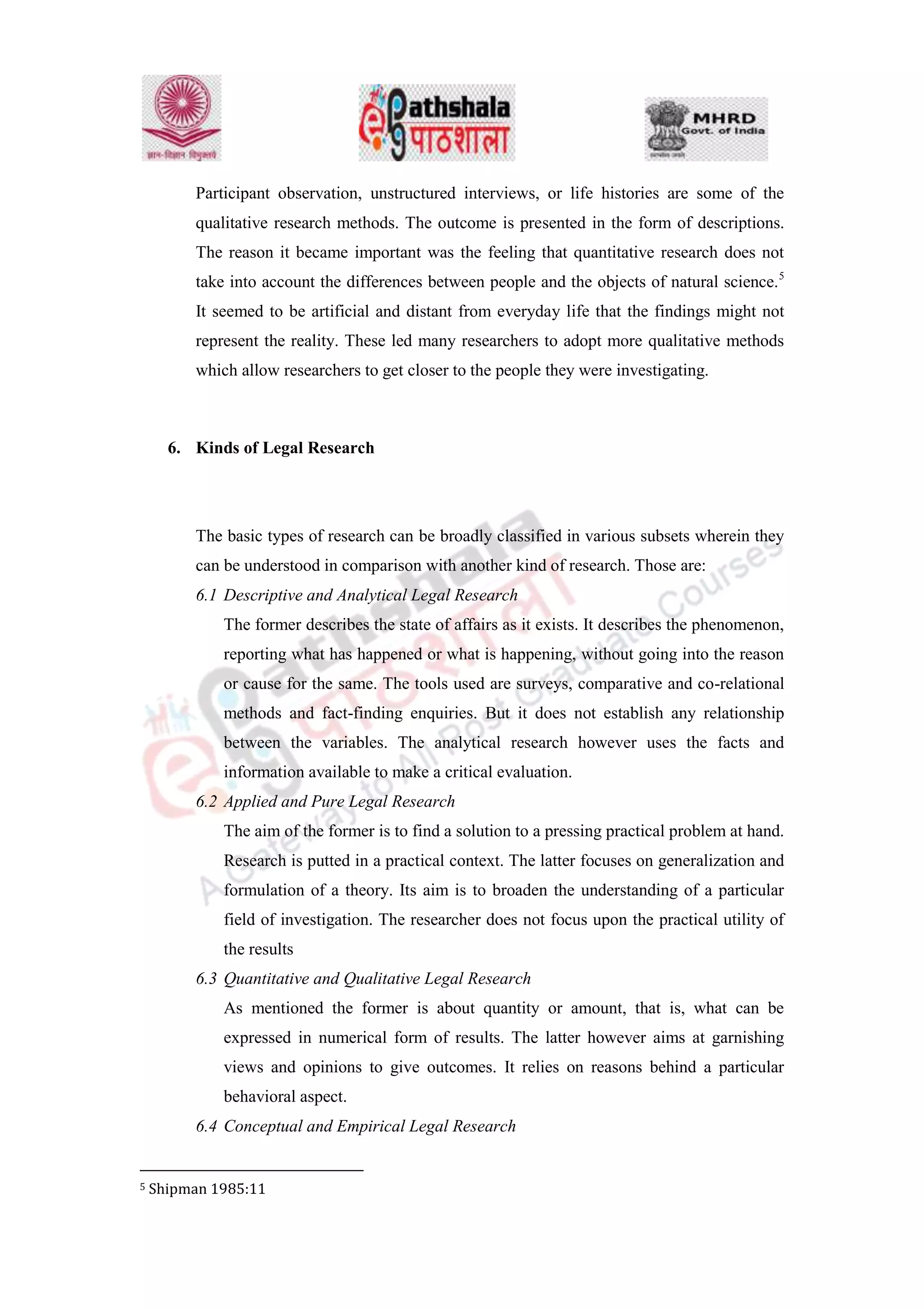 LEGAL RESEARCH LAW | PDF