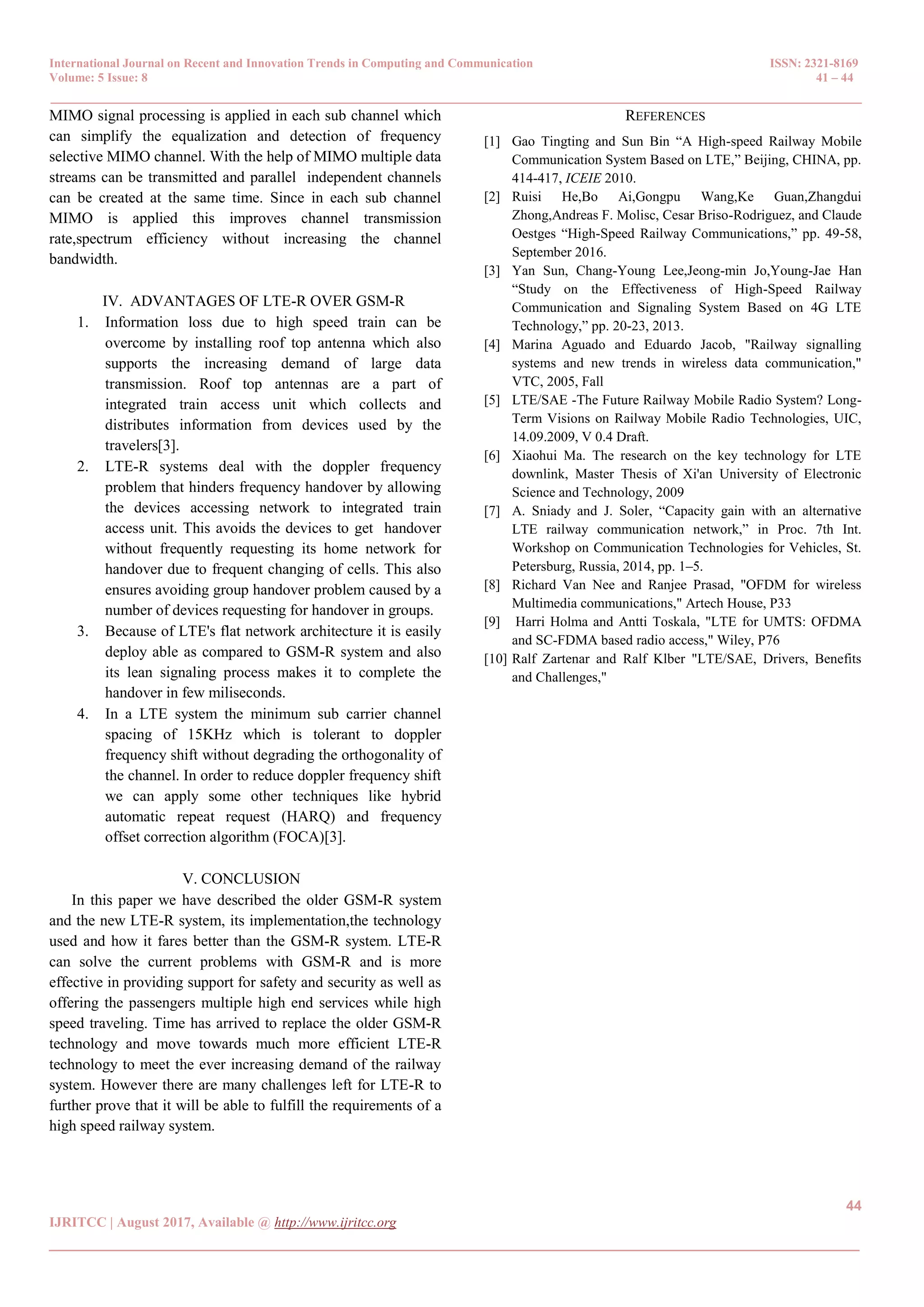 Implementation of High Speed Railway Mobile Communication System | PDF