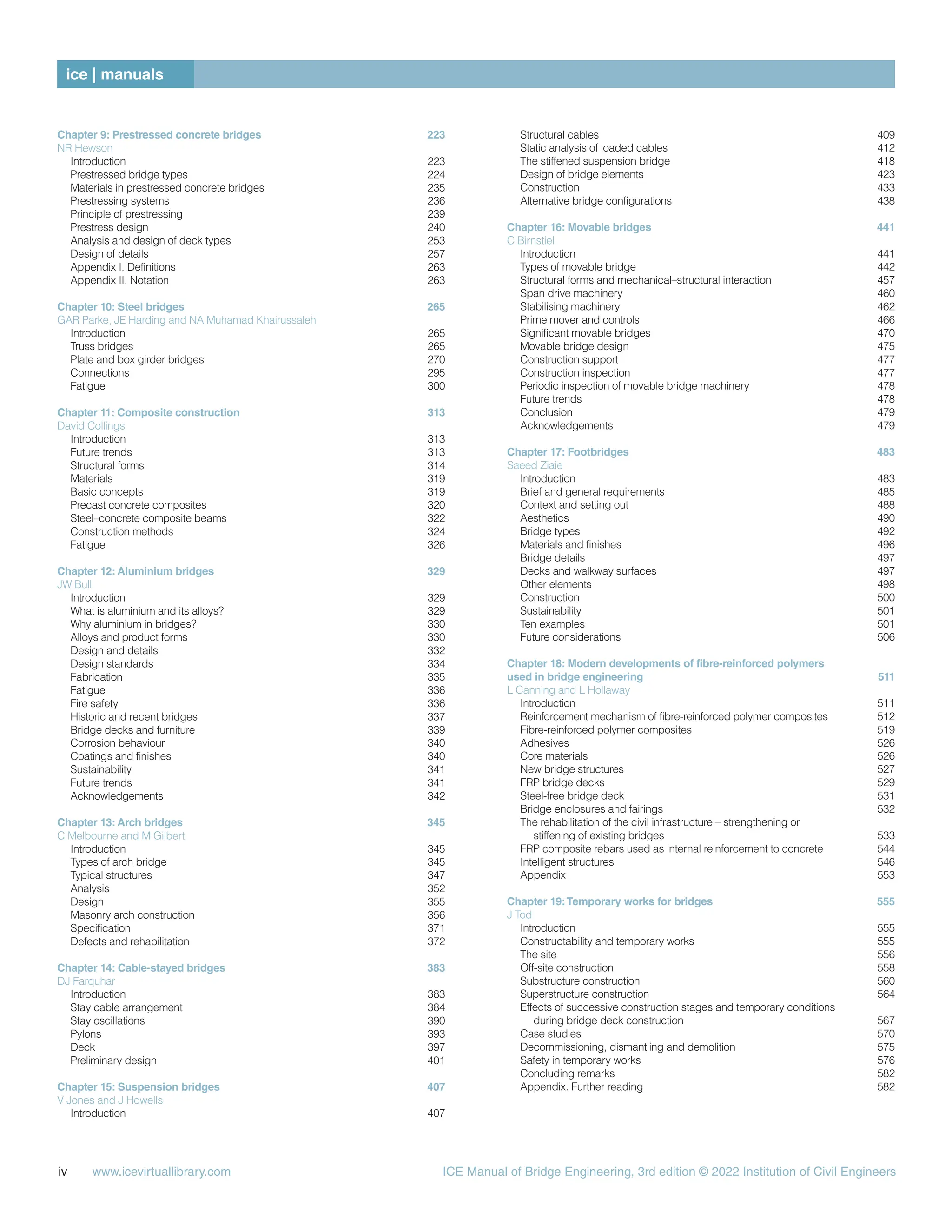 ICE Manual of Bridge Engineering (Third Edition) Gerard Parke | PDF